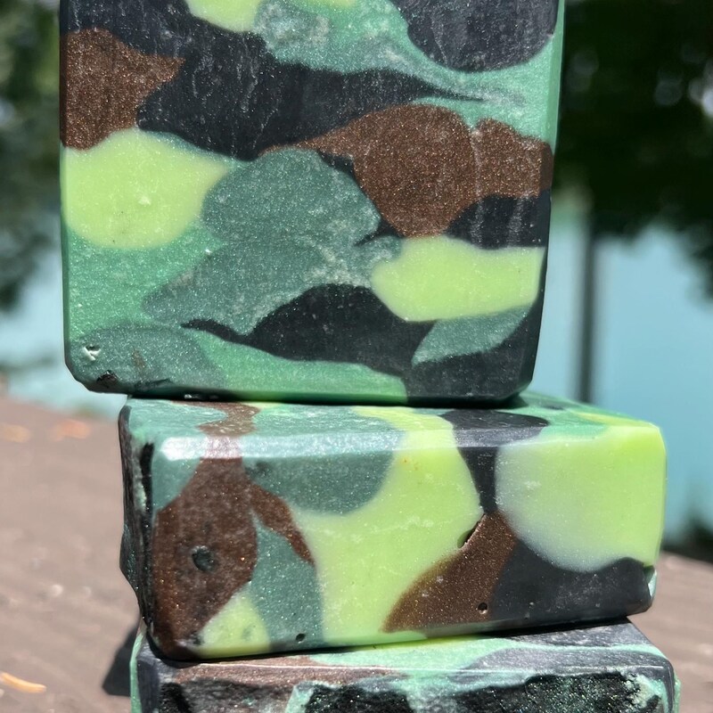 Camouflage Soap - Etsy