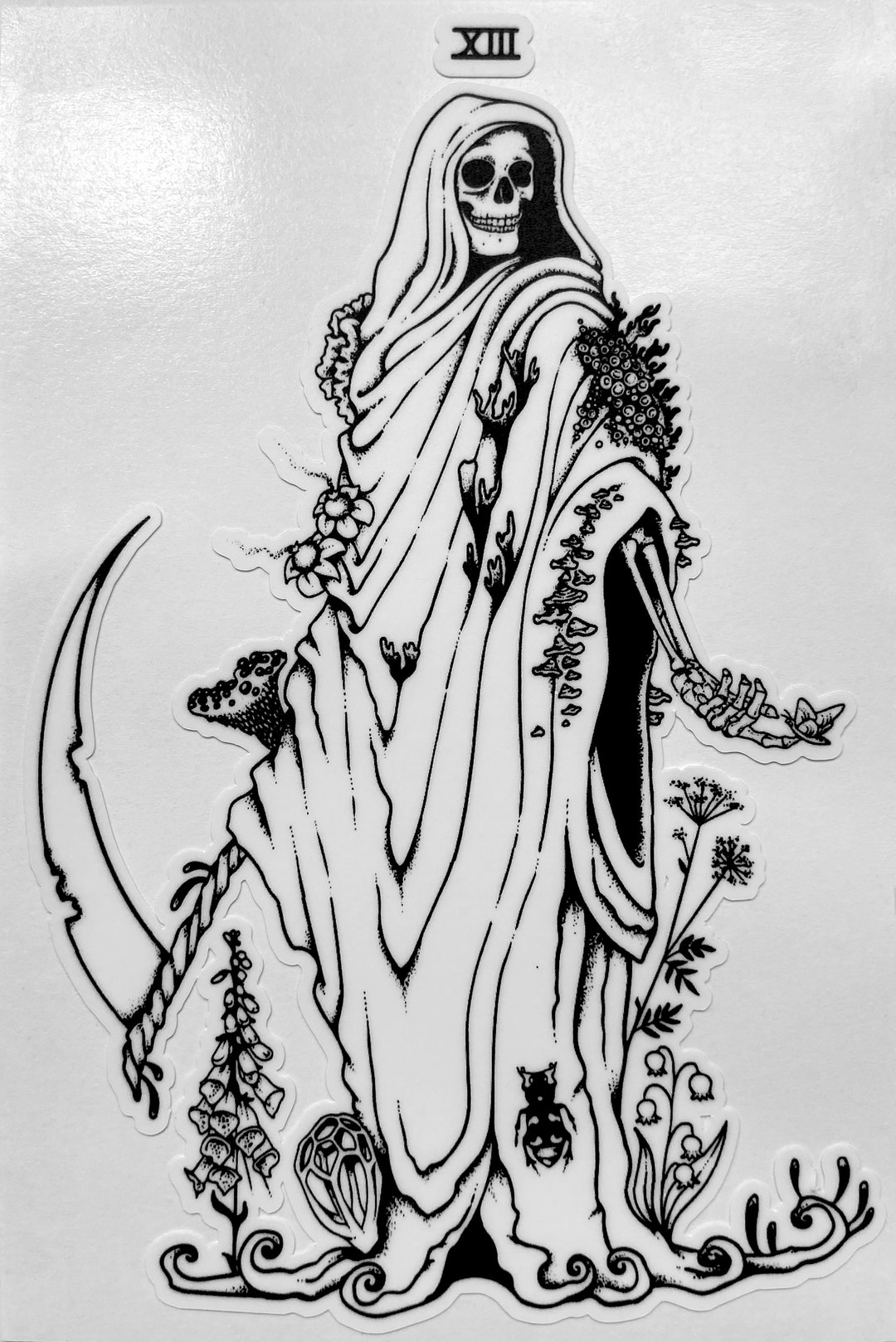 Reaper Vinyl Sticker - Etsy