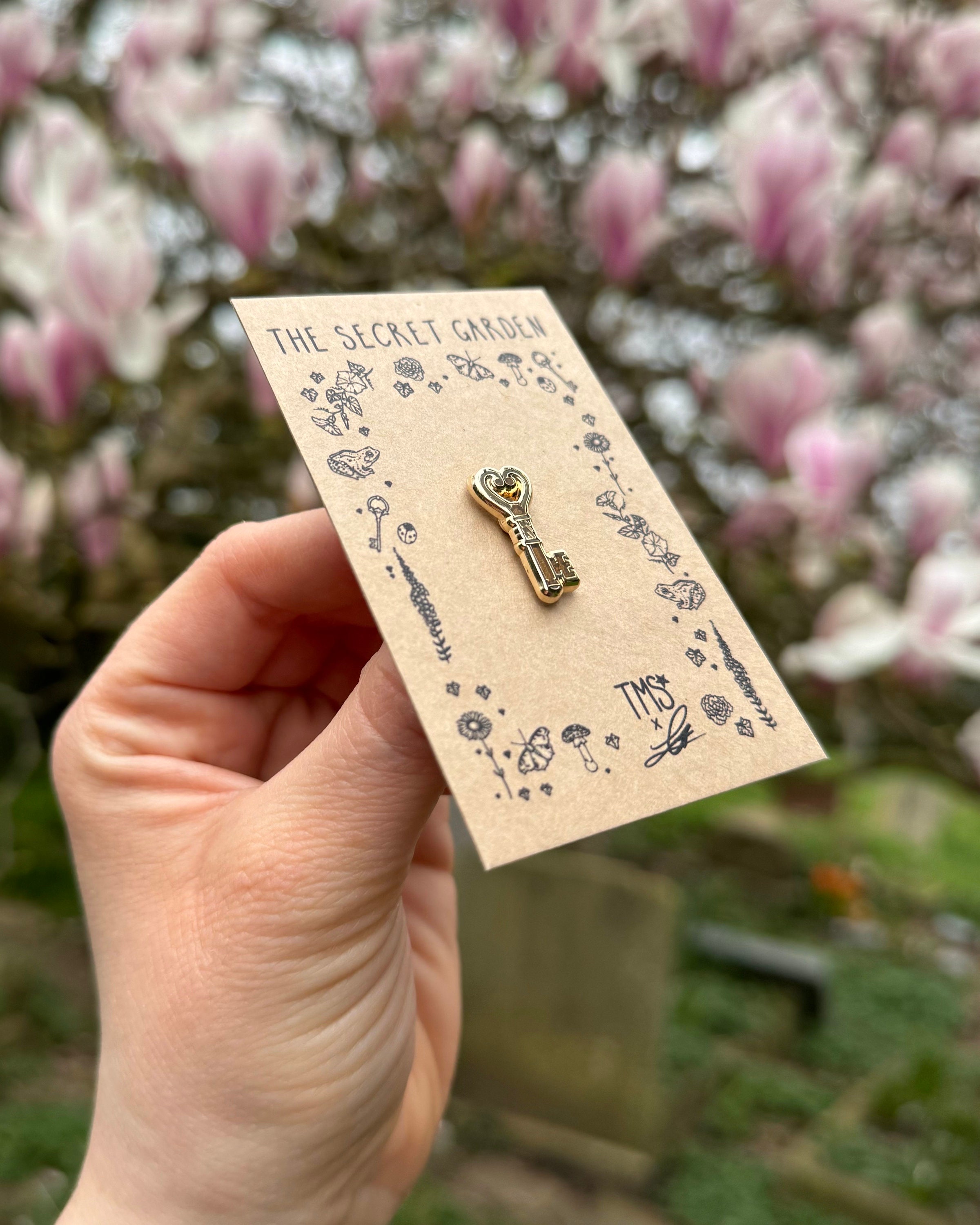 Mini Key Enamel Pin - Etsy