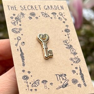 Mini Key Enamel Pin - Etsy