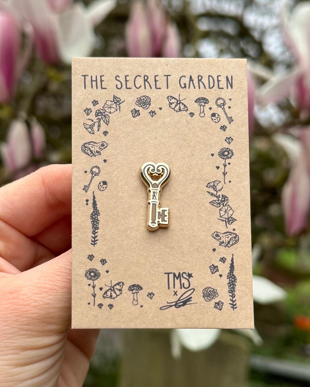 Mini Key Enamel Pin - Etsy