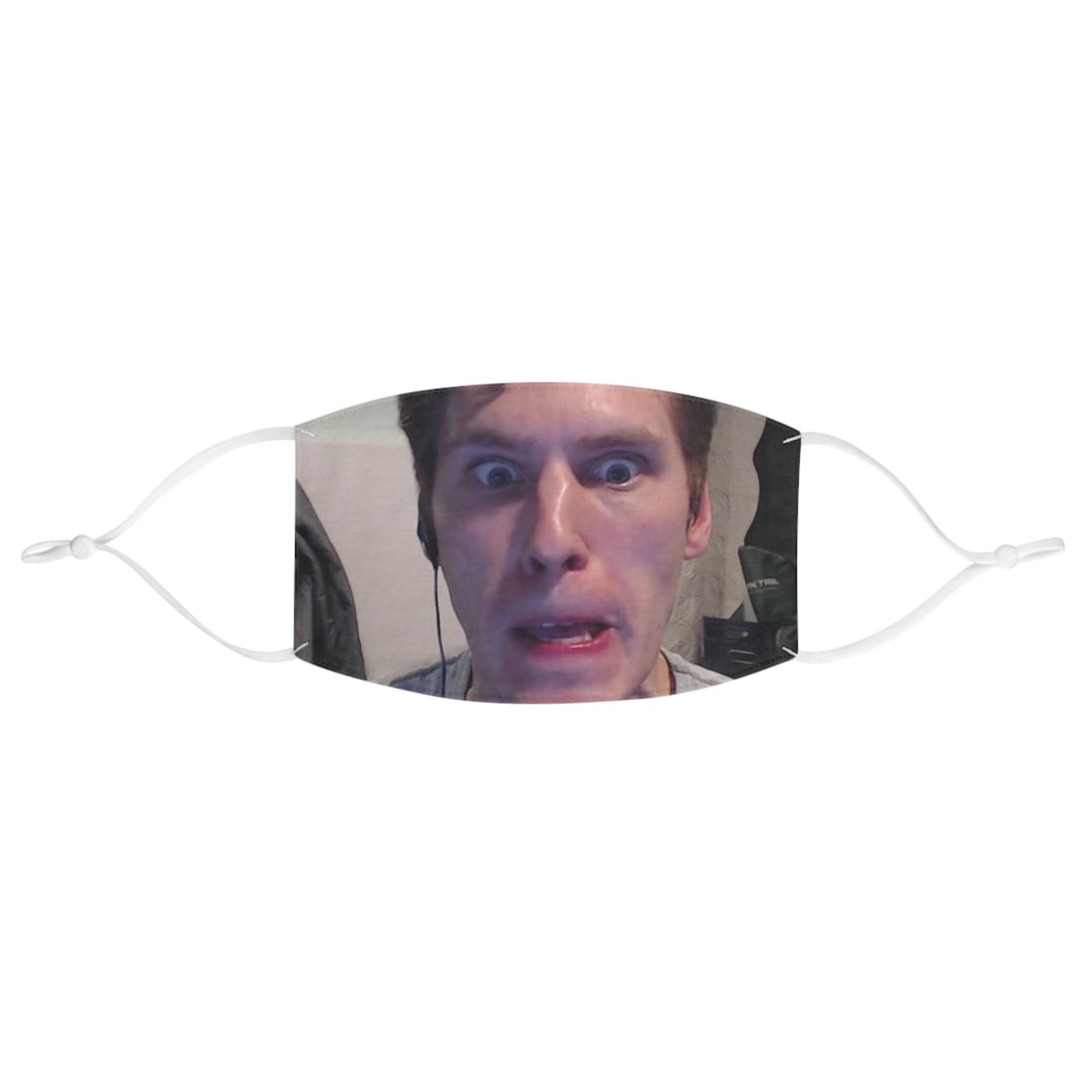 Fabric Face Mask Jerma Face Jerma Product Best Seller - Etsy