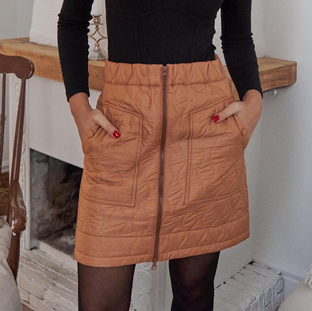 Spring Insulated Water-repellent Skirt Quilted Skirt Made of Windproof ...