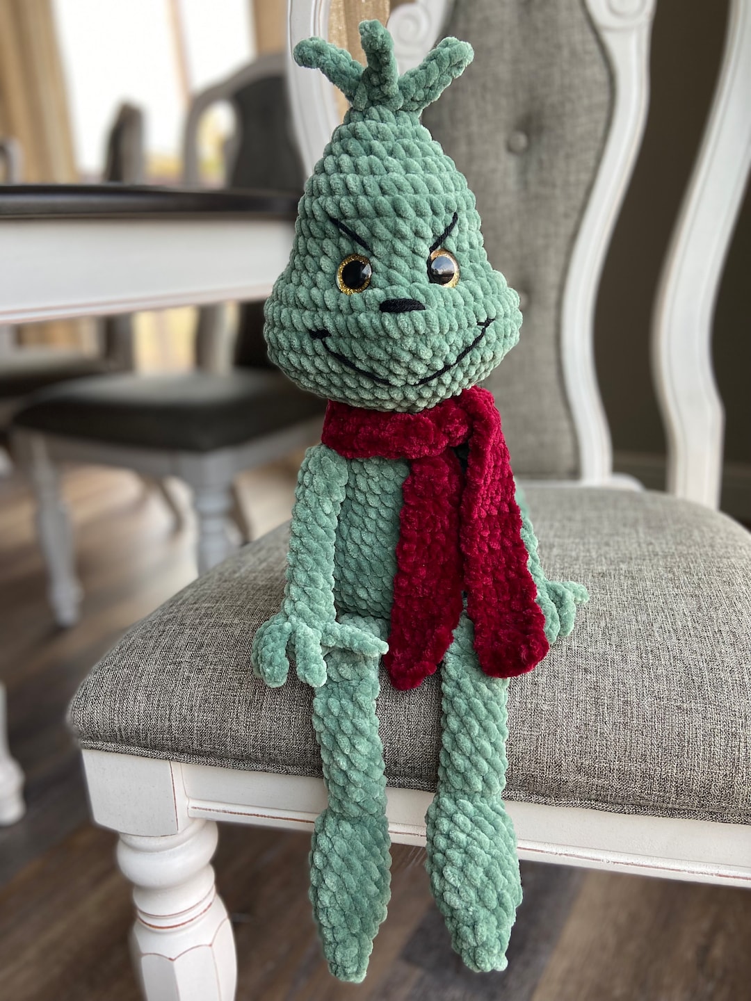 The Christmas Grump Plushie - Etsy