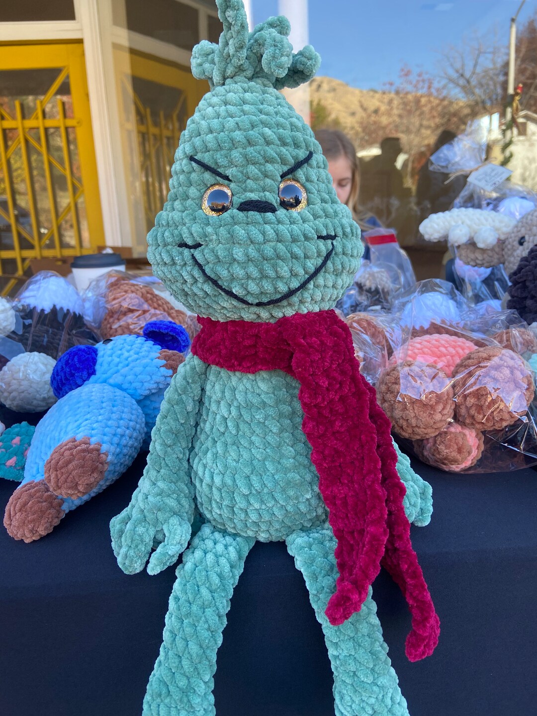 The Christmas Grump Plushie - Etsy