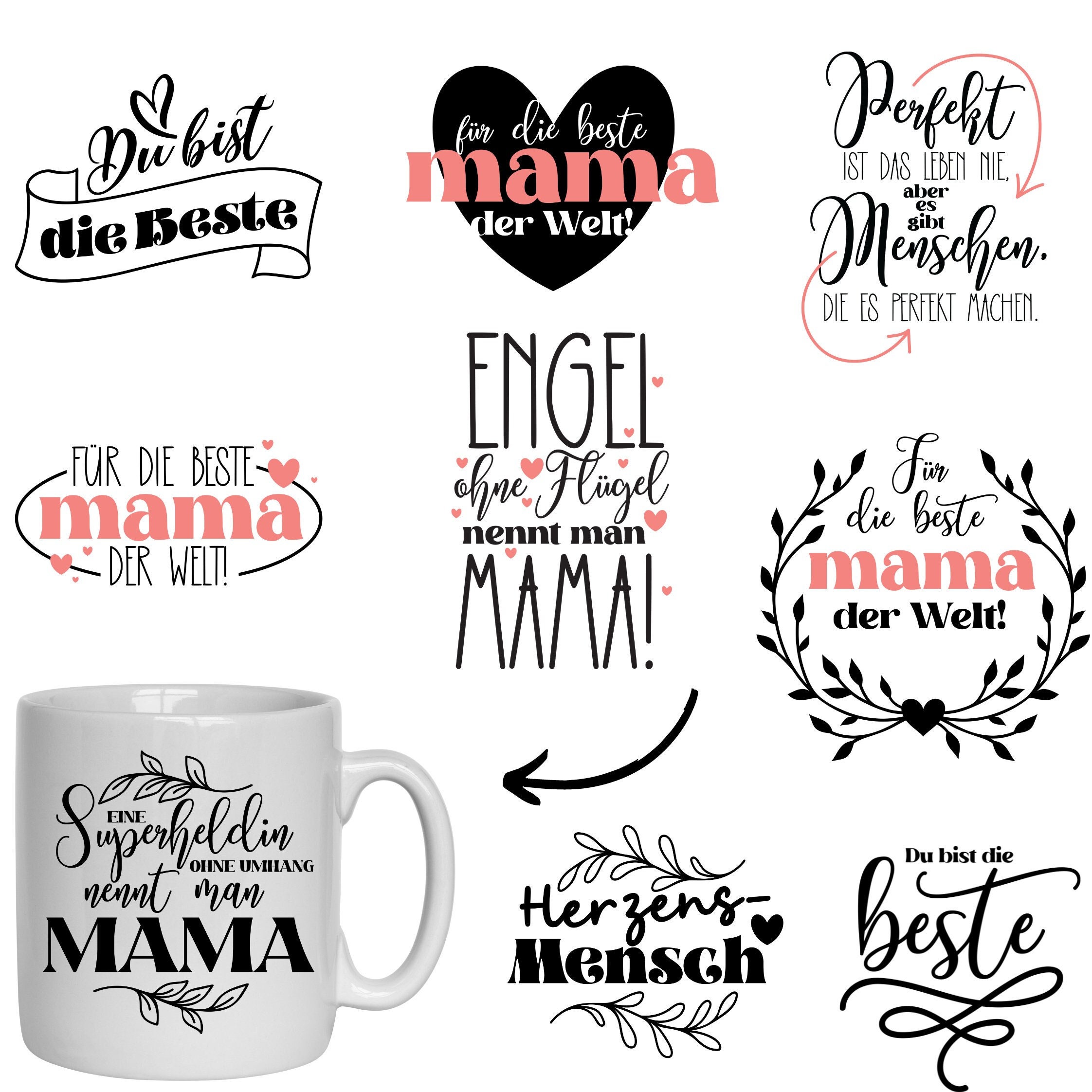 Mug for Mother Sayings to Choose From Mug for Mom Mother's Day Mug ...