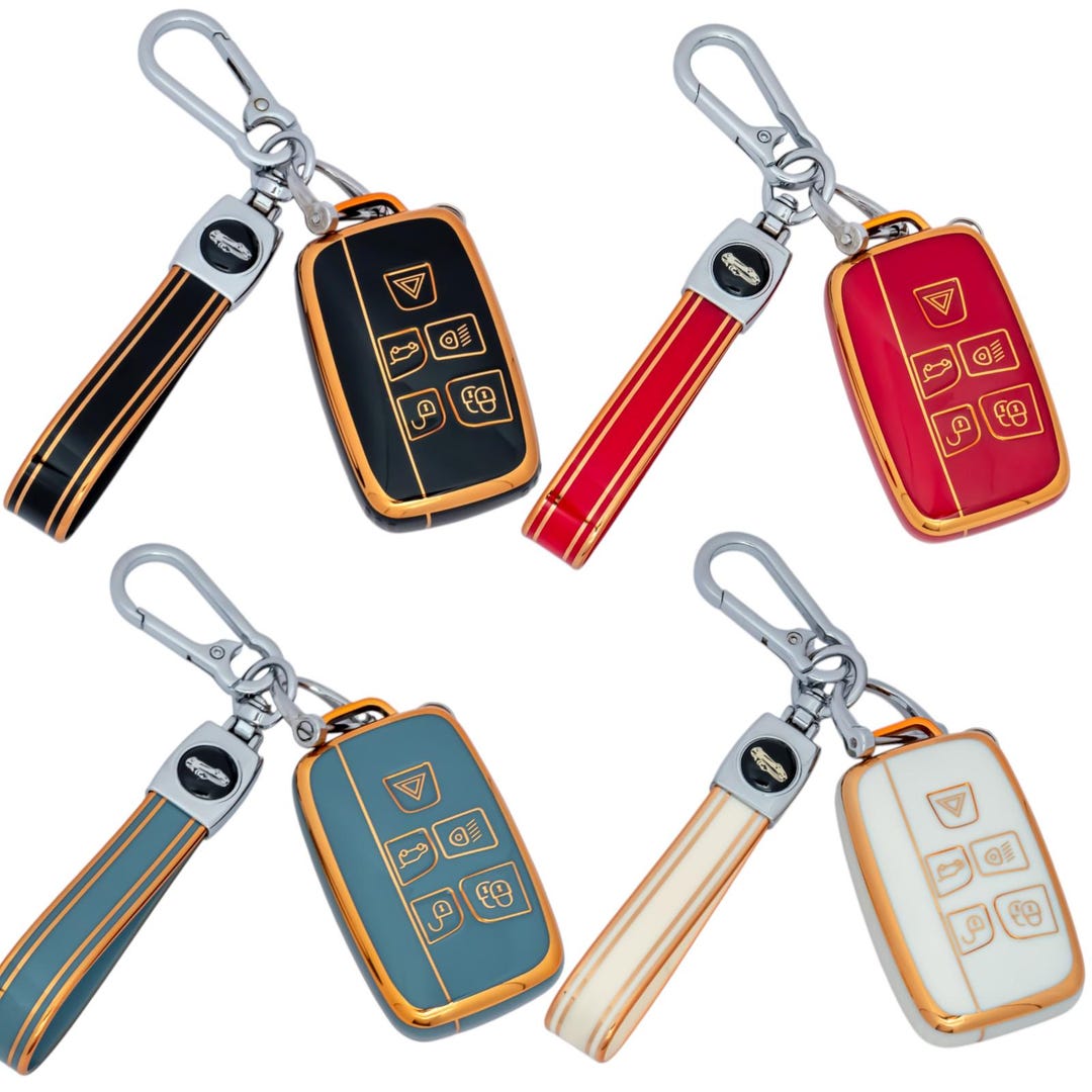 Keychain for Land Rover Discovery 4 Range Rover Sport Vogue Key Fob ...