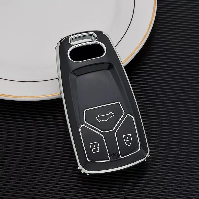 TPU Car Key Case for Audi A4 B9 A5 A6L A6 S4 S5 S7 8W Q7 4M Q5 TT Tts RS Quattro - Etsy