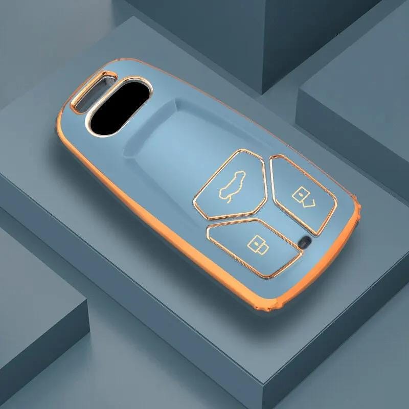 TPU Car Key Case for Audi A4 B9 A5 A6L A6 S4 S5 S7 8W Q7 4M Q5 TT Tts RS Quattro - Etsy