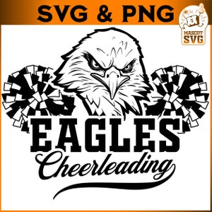Eagle Cheerleading SVG Eagle Cheer Svg Eagle Svg Eagle Team Svg Eagles ...