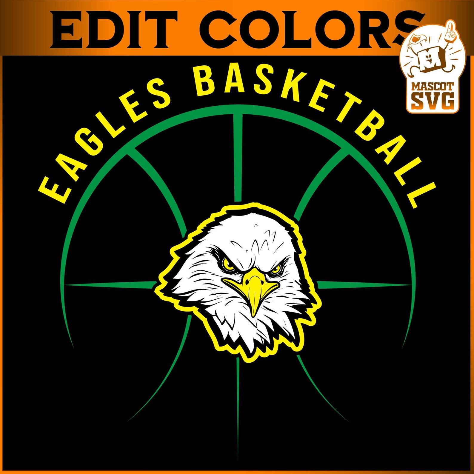 Eagle Basketball SVG Basketball Eagle Svg Eagle Svg Eagle Team Svg ...