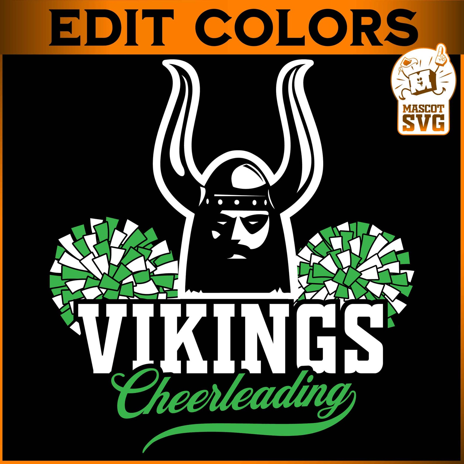 Viking Cheerleading SVG Viking Cheer Svg Viking Team Svg Viking Shirt ...