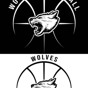 Wolves Basketball SVG Wolves B Ball Wolves Svg Wolves Team Svg Wolves ...