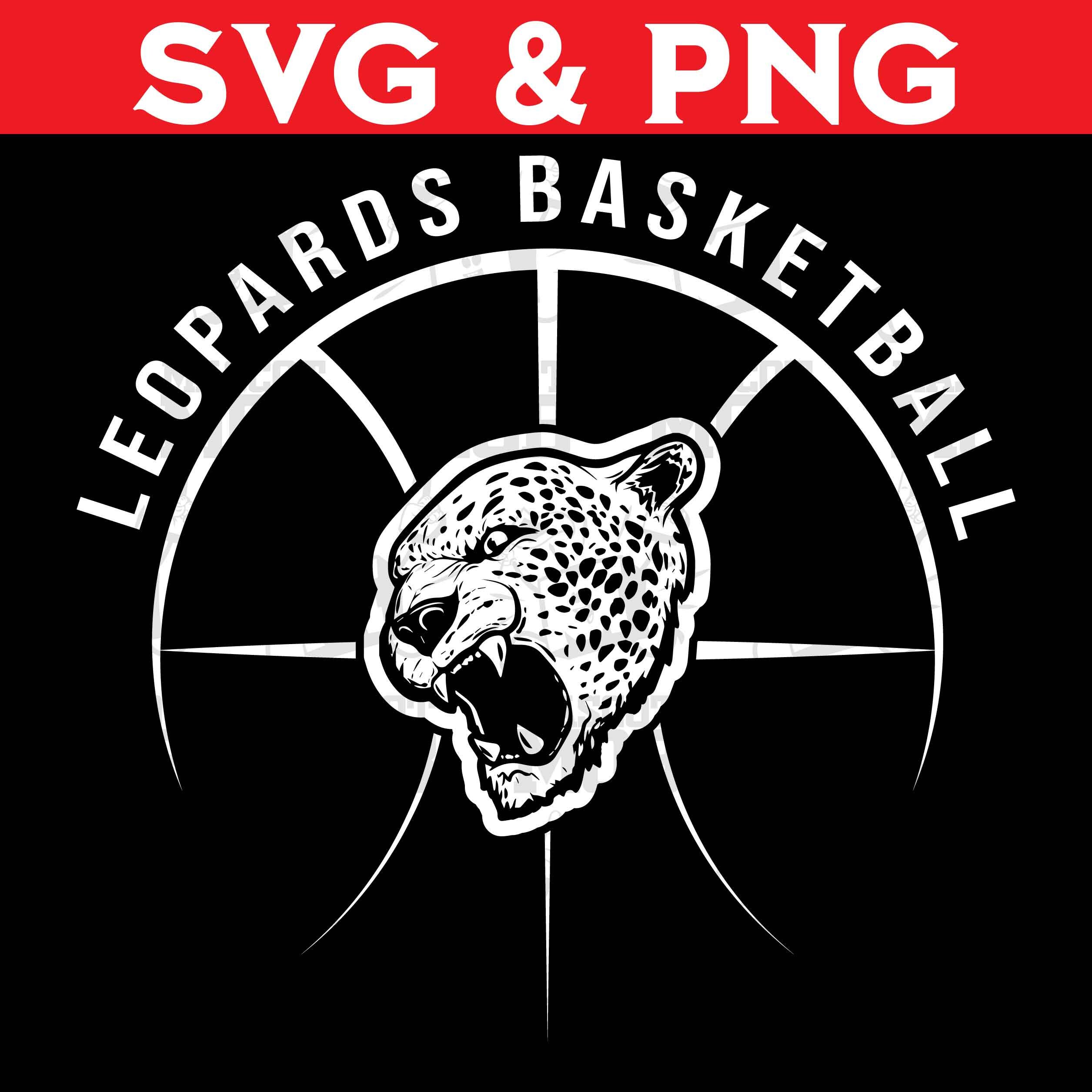 Leopard Basketball SVG Basketball Leopard Svg Leopard Svg Leopard Team ...
