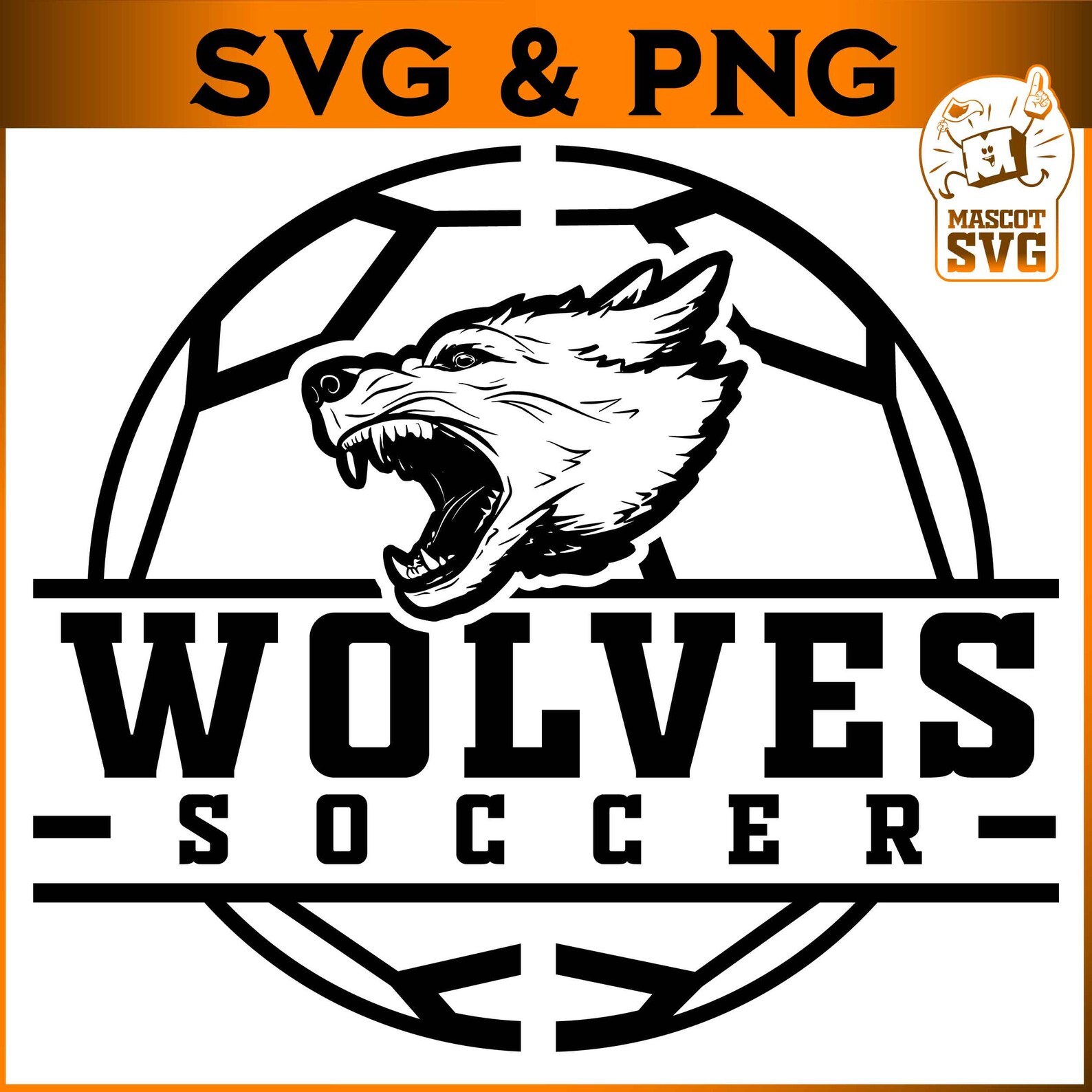 Wolves Soccer SVG Soccer Wolves Svg Wolves Svg Wolves Team Svg Wolves ...