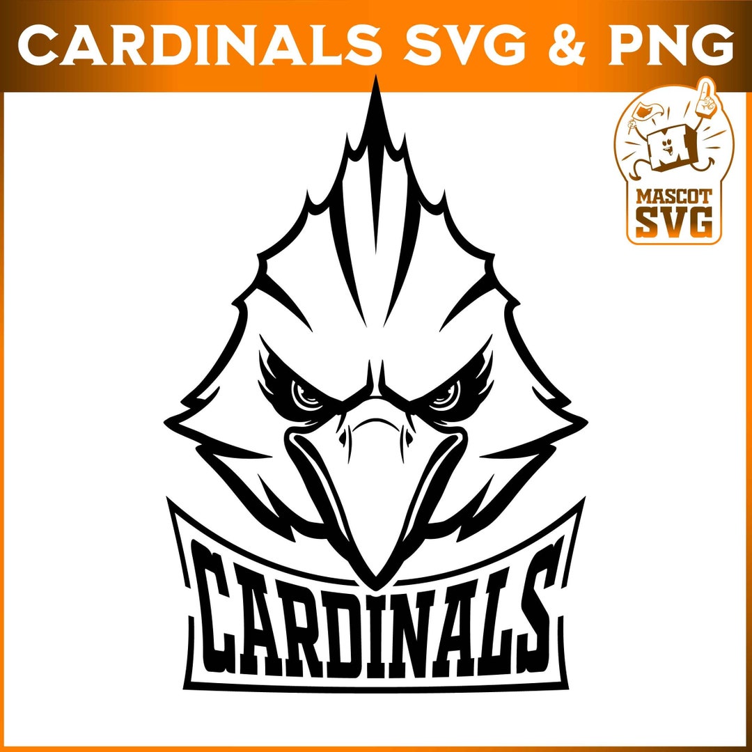 Cardinal SVG Cardinal Mascot Svg Cardinal Team Svg for Cricut or ...