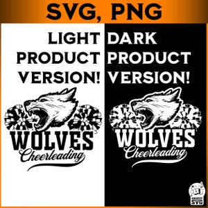 Wolves Cheerleading SVG Wolves Cheer Svg Wolves Svg Wolves Team Svg ...