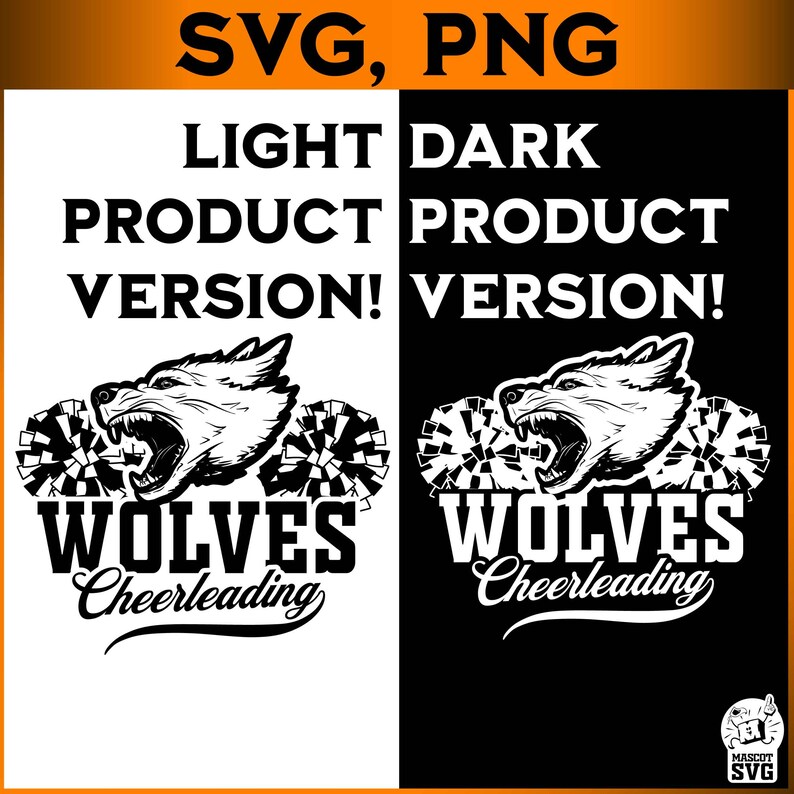 Wolves Cheerleading SVG Wolves Cheer Svg Wolves Svg Wolves Team Svg ...