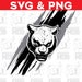 Panther SVG Panther PNG Panthers Football Panthers Vector Panthers ...