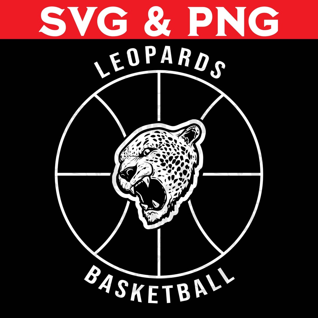 Leopard Basketball SVG Basketball Leopard Svg Leopard Svg Leopard Team ...