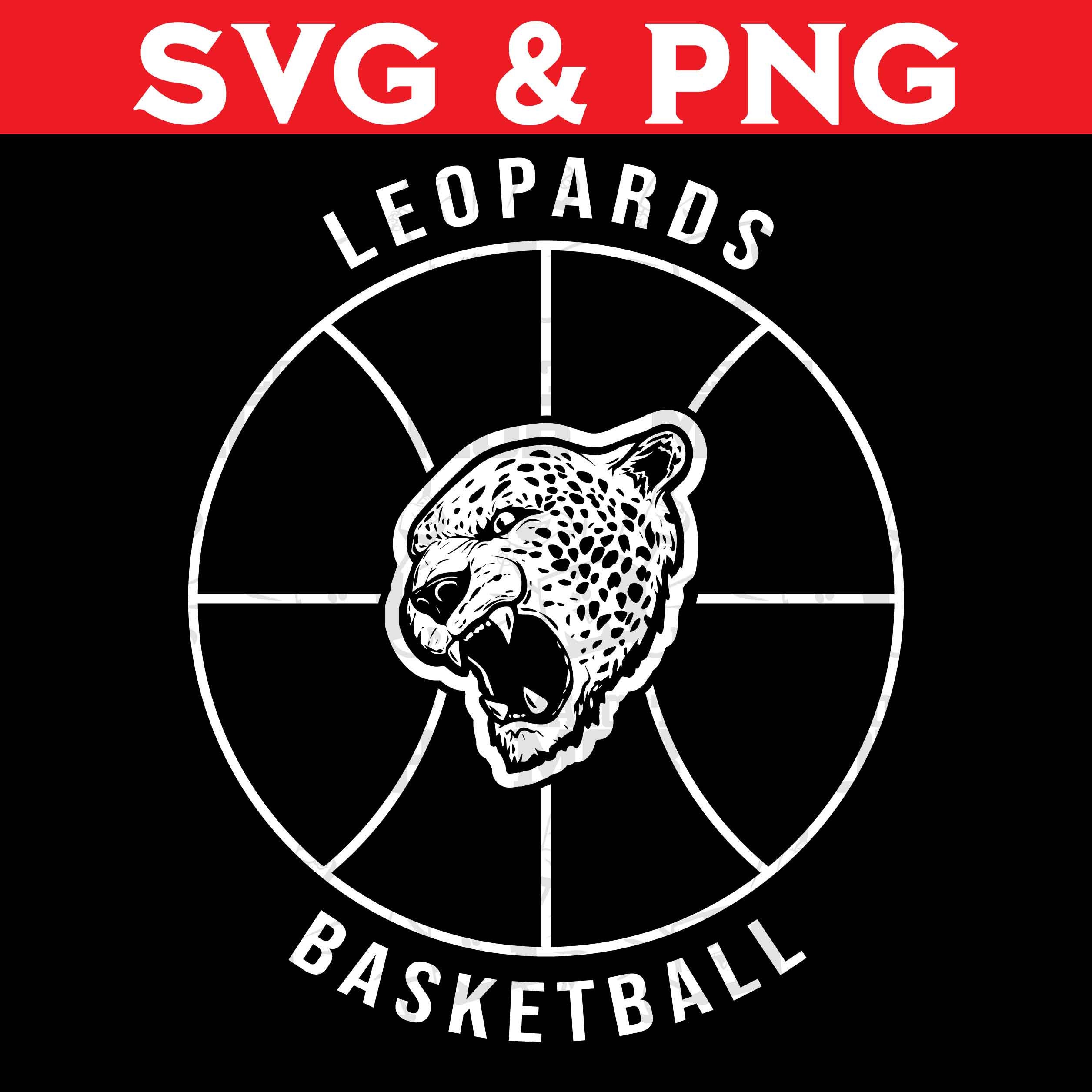 Leopard Basketball SVG Basketball Leopard Svg Leopard Svg Leopard Team ...