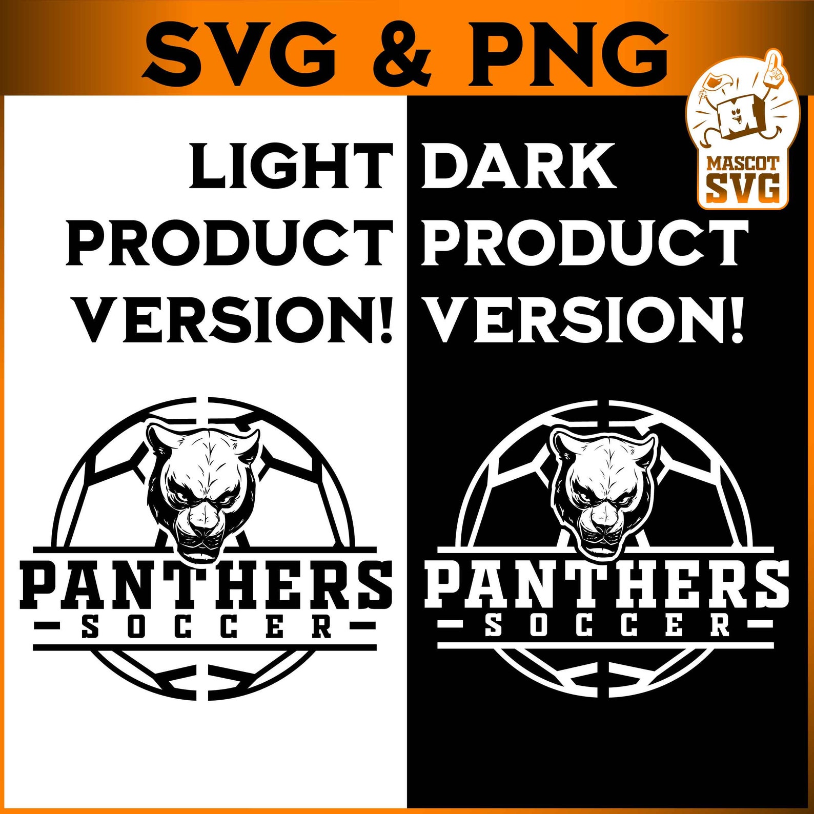Panther SVG Panther Mascot Svg Panther Soccer Svg Soccer Panther SVG ...