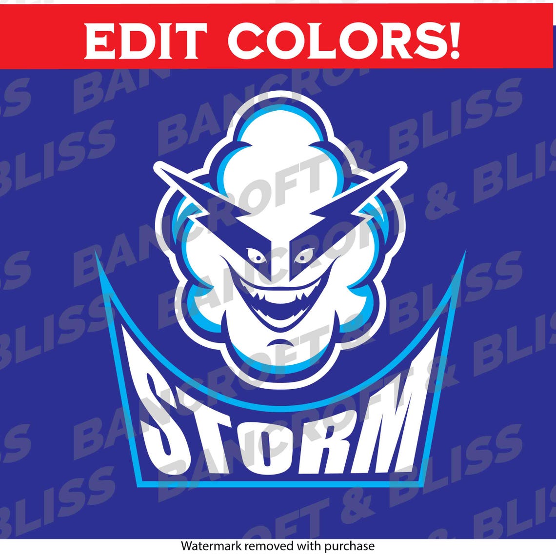 Storm SVG Storm Mascot Svg Storm Team Svg Storm School Spirit Svg ...
