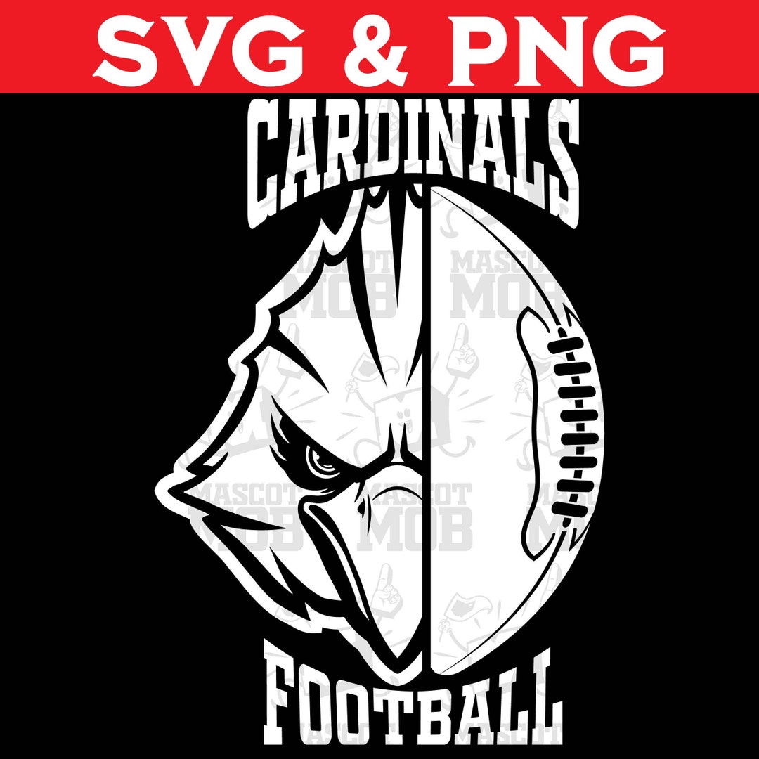 Cardinal Football SVG Cardinal Svg Cardinal Team Svg for Cricut or ...