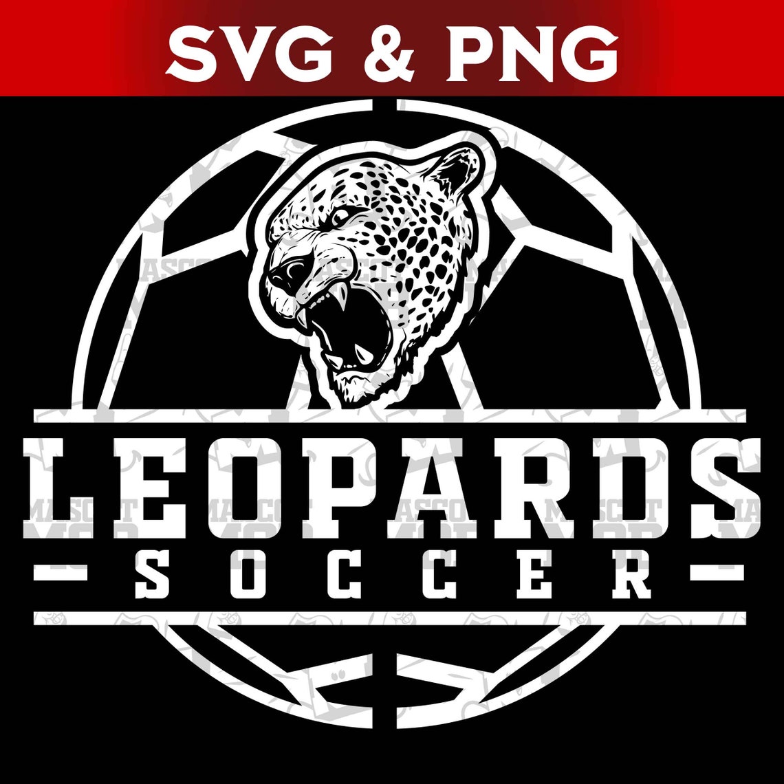 Leopard Soccer SVG Soccer Leopard Svg Leopard Svg Leopard Team Svg ...