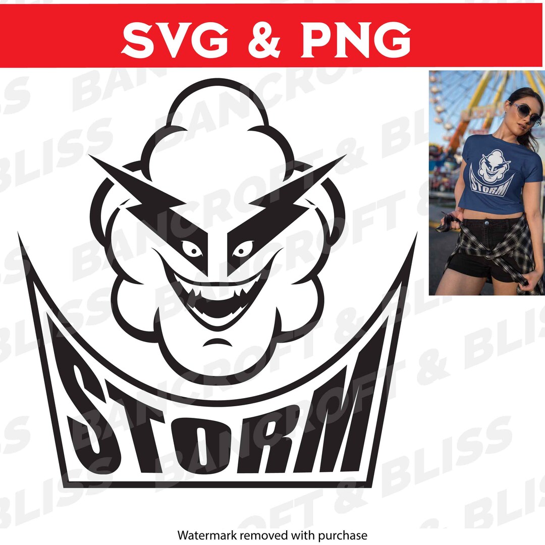 Storm SVG Storm Mascot Svg Storm Team Svg Storm School Spirit Svg ...