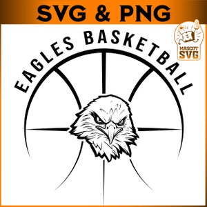 Eagle Basketball SVG Basketball Eagle Svg Eagle Svg Eagle Team Svg ...
