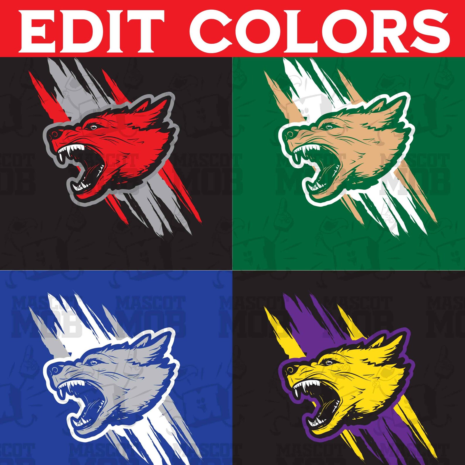 Wolves SVG Wolves Mascot Svg Wolves Team Svg Wolves SVG Heat Press ...