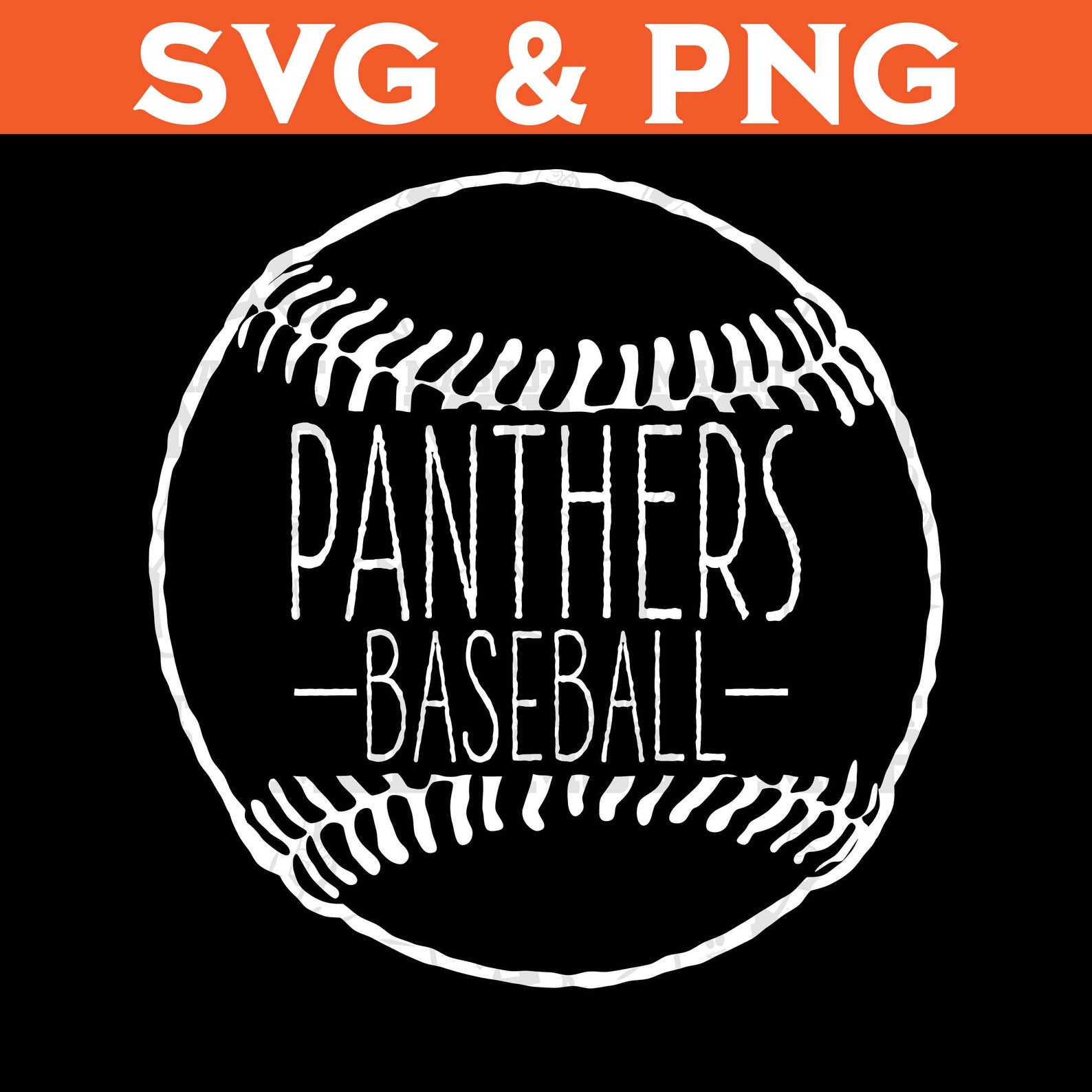 Panther Baseball SVG Panther Svg Panther Team Svg for Cricut or ...