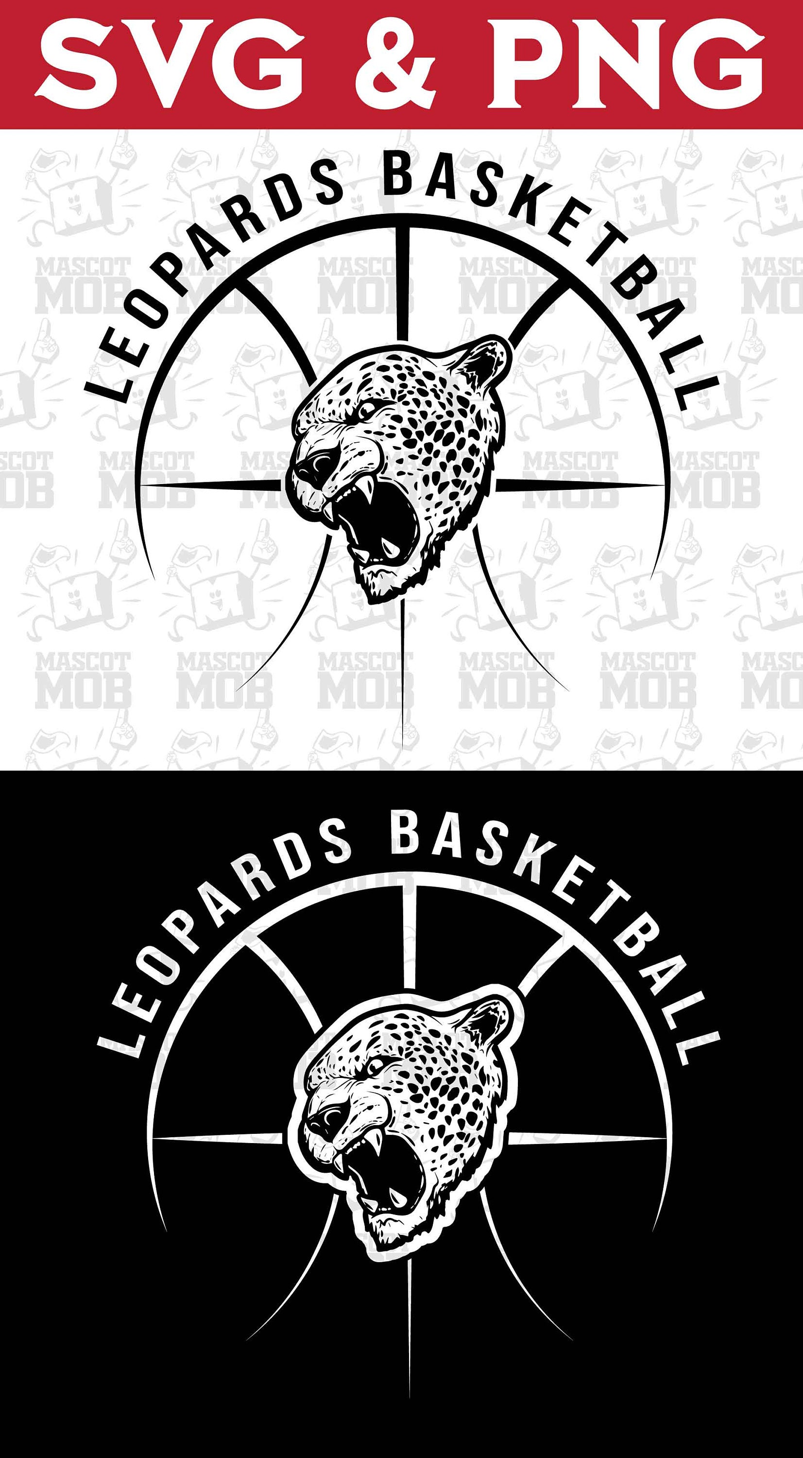 Leopard Basketball SVG Basketball Leopard Svg Leopard Svg Leopard Team ...