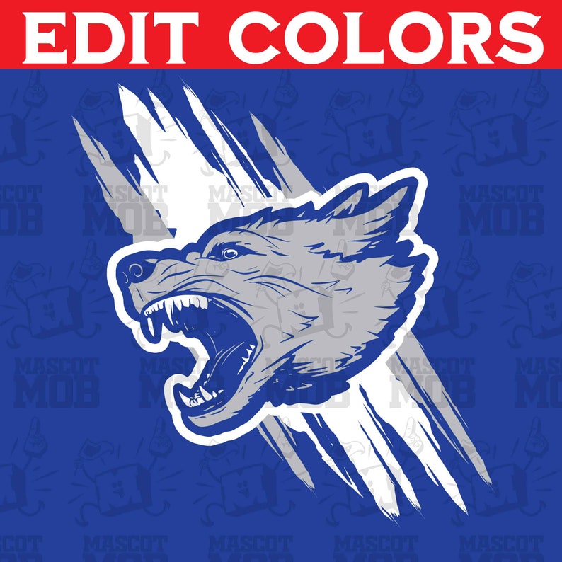 Wolves SVG Wolves Mascot Svg Wolves Team Svg Wolves SVG Heat Press ...