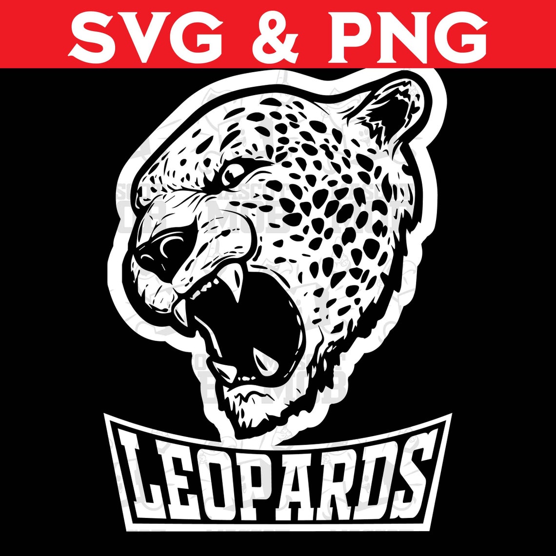 Leopards SVG Leopards Mascot Svg Leopard Team Svg Leopards SVG for ...