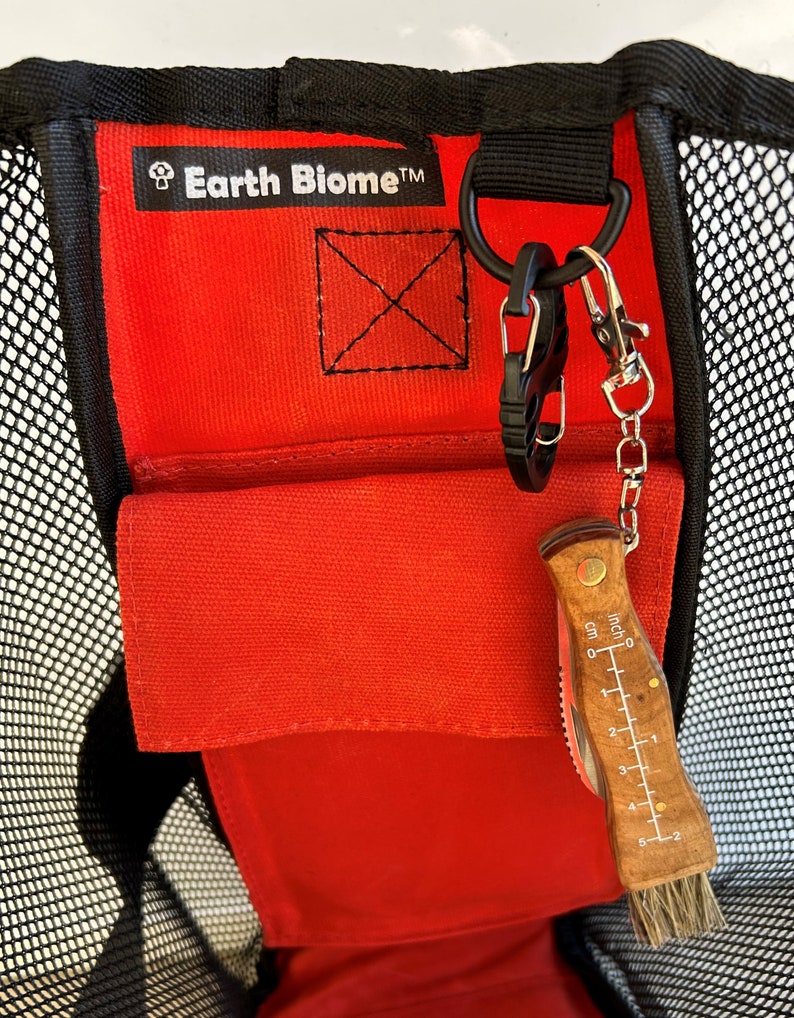 Earth Biome Waxed Canvas and Mesh Foraging Kit for Gathering or Fruit ...