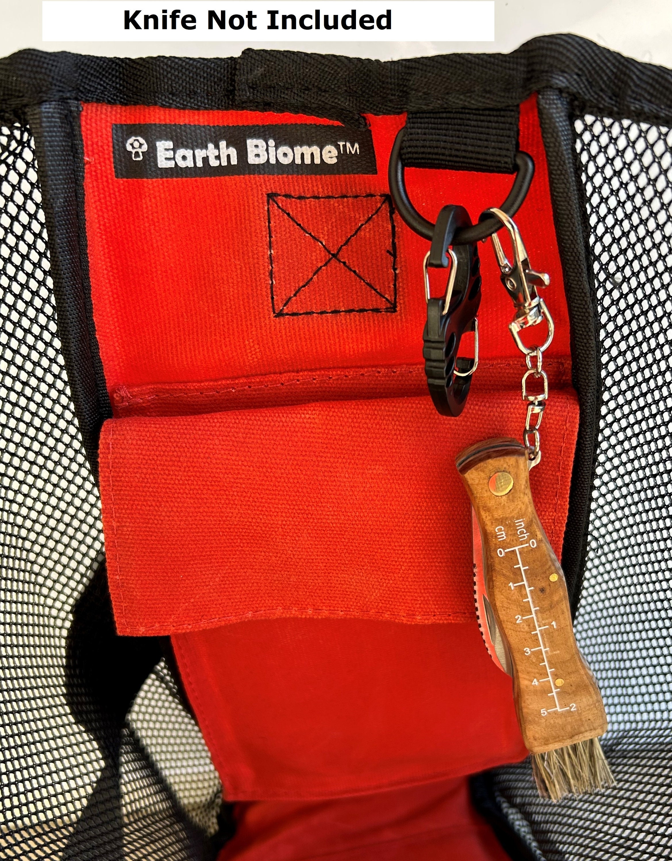 Foraging Bag Waxed Canvas and Mesh Foraging, Fruit Picking, Farmers ...