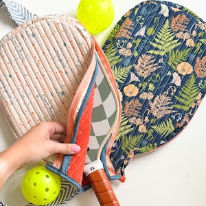 Wardle Quilted Pickleball Paddle Case - Etsy