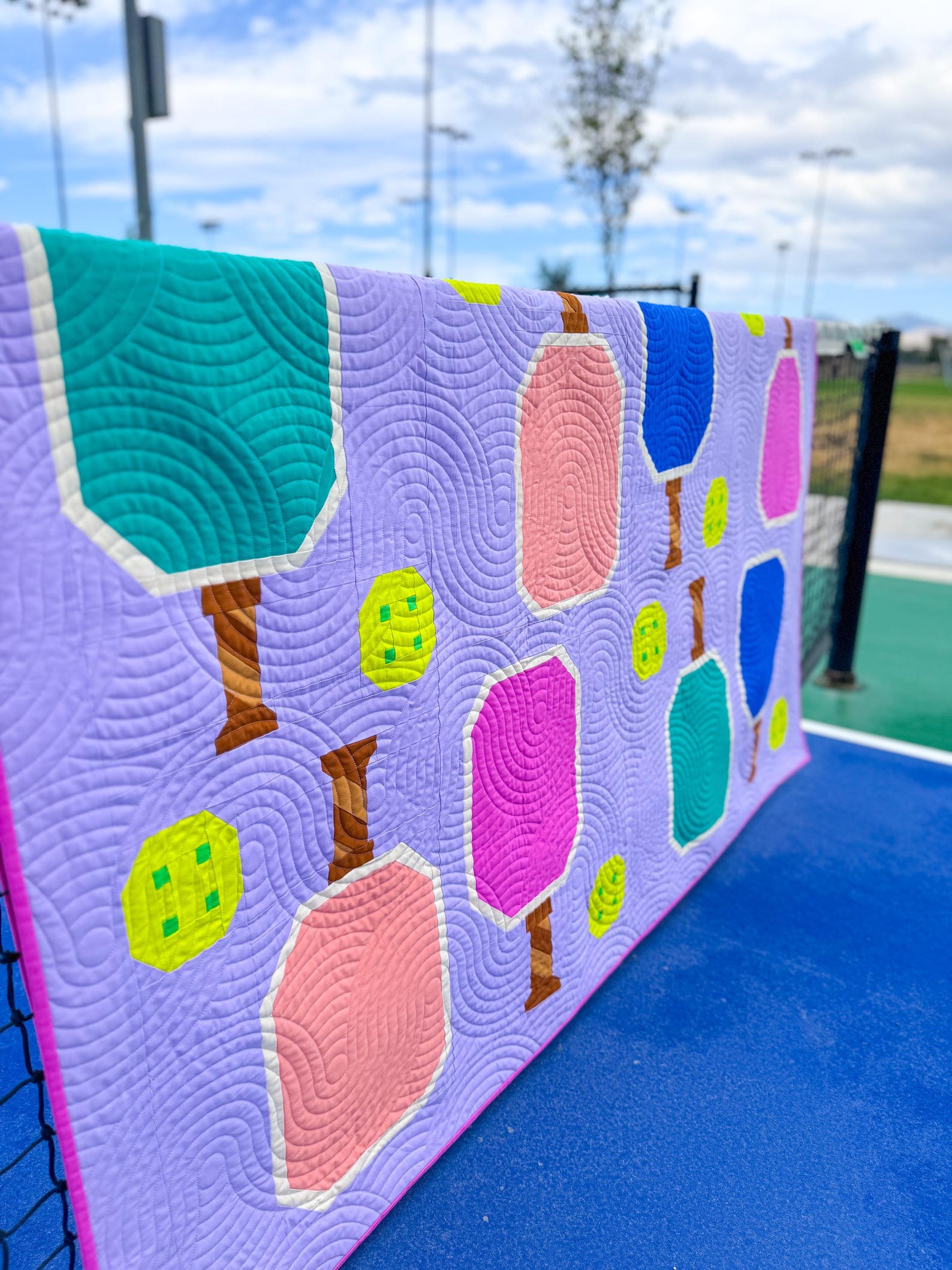 Pickle Party Pickleball Quilt Pattern - Etsy
