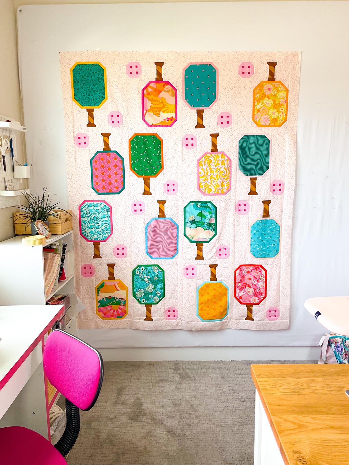 Pickle Party Pickleball Quilt Pattern - Etsy