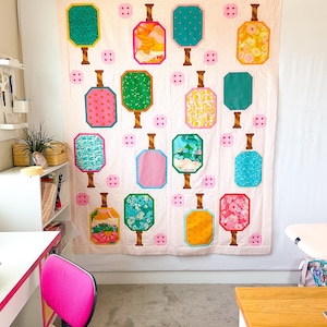 Pickle Party Pickleball Quilt Pattern - Etsy