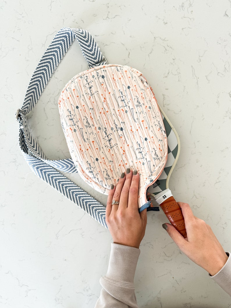 Wardle Quilted Pickleball Paddle Case - Etsy
