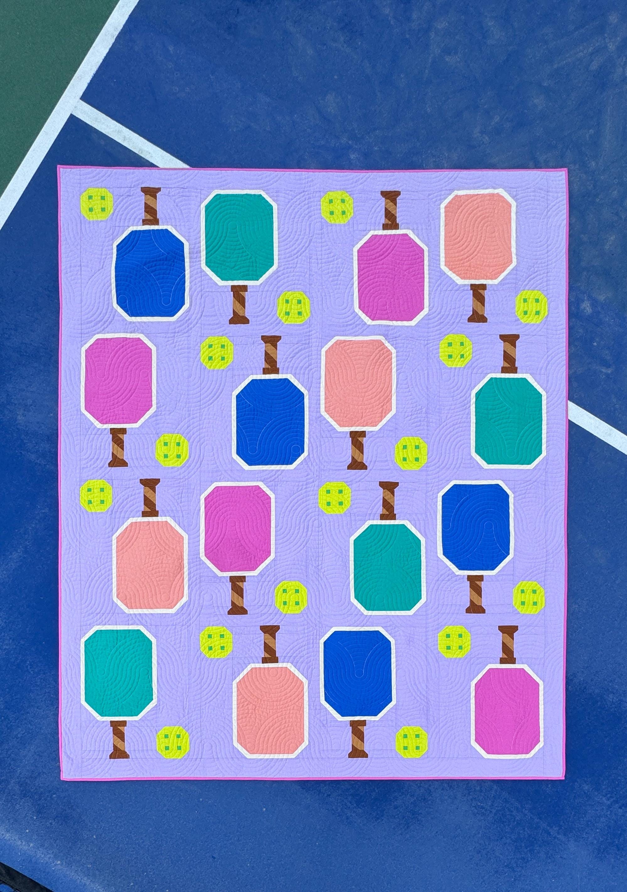 Pickle Party Pickleball Quilt Pattern - Etsy