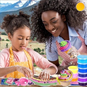 Jumbo Slime Kit for Kids 33 Cups Premade Ultimate DIY Slime Pack Soft ...