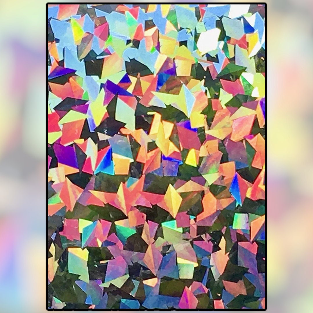 Rainbow Suncatcher Window Film Crystal Patterned Window Clings, 12 X 18 ...