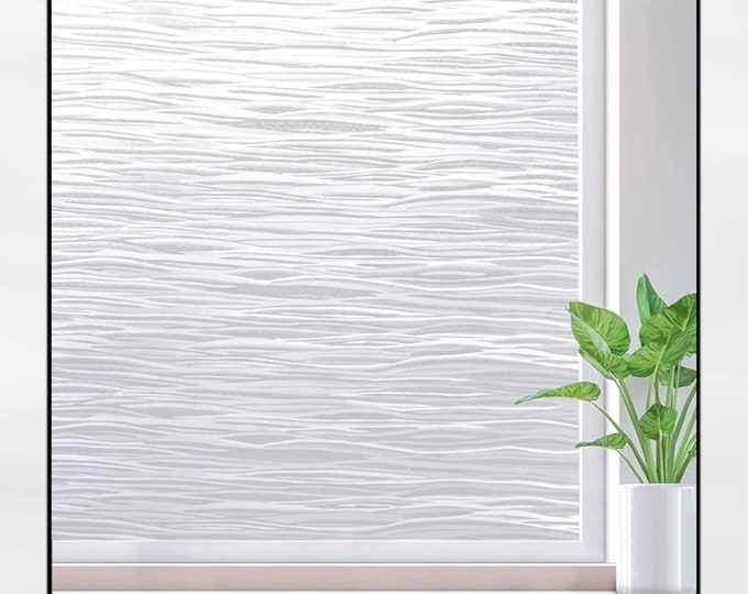 3D Premium Window Privacy Film, Static Cling Sticker,anti-uv, No Glue ...