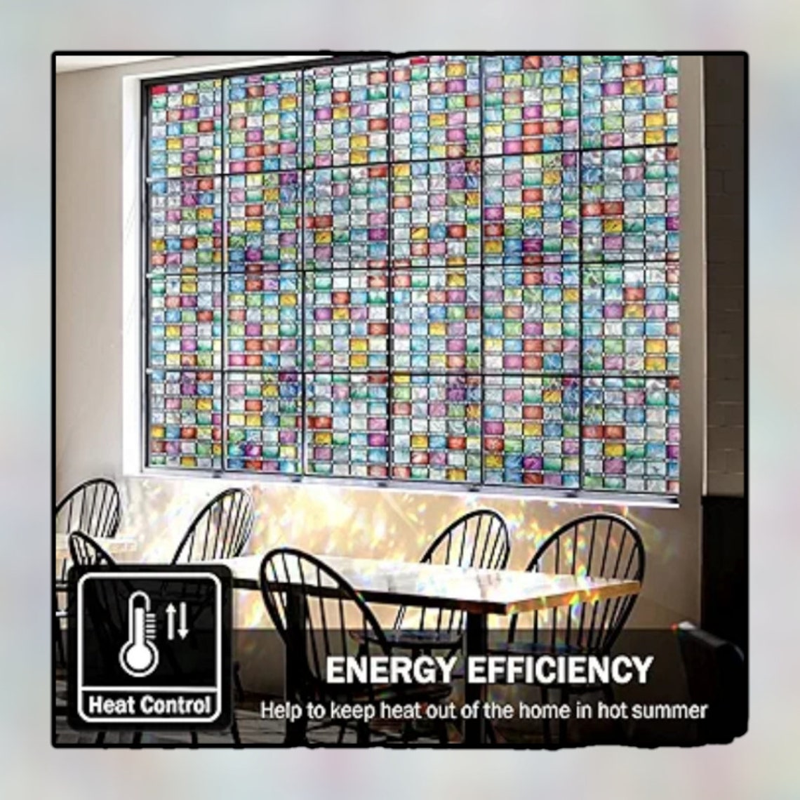 Stained Glass Window Film Window Privacy Films, Decorative Window ...