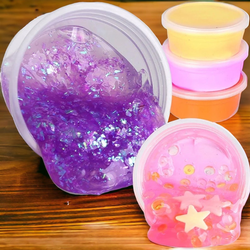 Jumbo Slime Kit for Kids 33 Cups Premade Ultimate DIY Slime Pack Soft ...