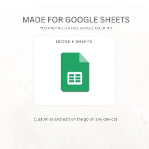 Habit Tracker Spreadsheet | Google Sheets Template | Daily Routine Goal ...